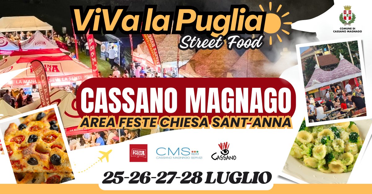 Alla Festa di Sant’Anna 2024 di Cassano Magnano arriva "Viva la Puglia ...