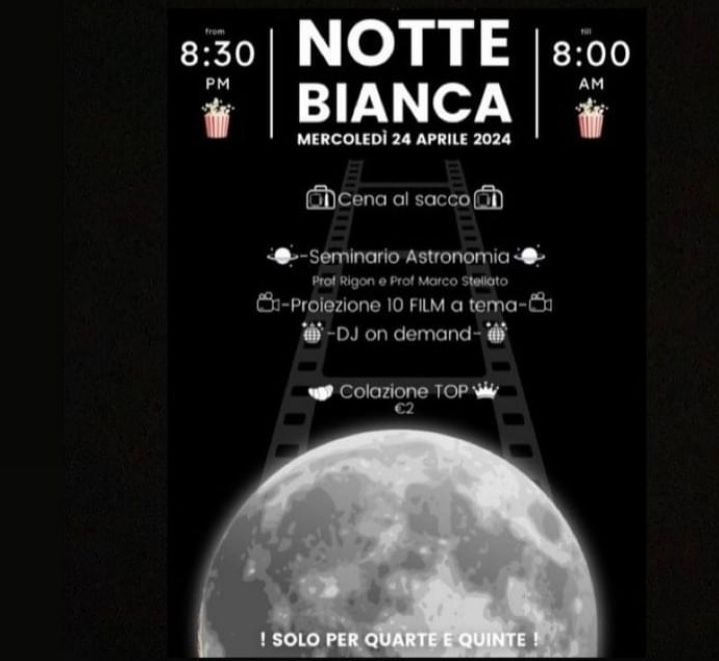 Notte bianca allo scientifico Tosi - Varesenoi.it