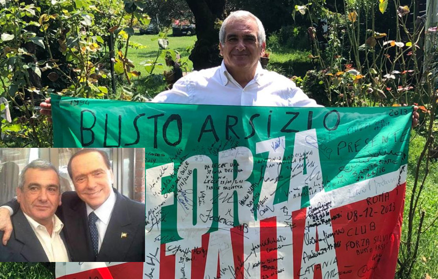 La storica bandiera di Tallarida non sventola più: «Berlusconi era ...