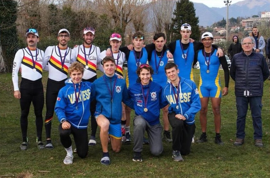 La Canottieri Monate detta legge anche al Rowing Winter Challange di ...