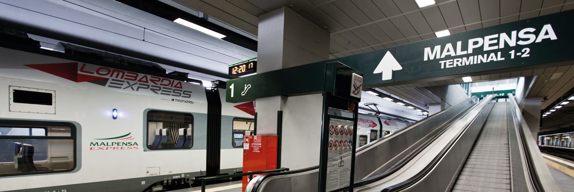 Finisce sotto il Malpensa Express al Terminal 1 di Malpensa: ferito ...