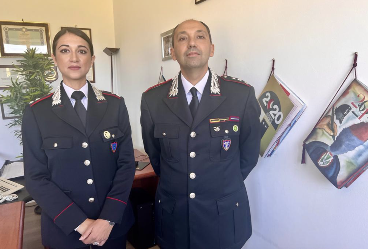 Carabinieri Forestali, il tenente Francesca Failla nuovo comandante de ...