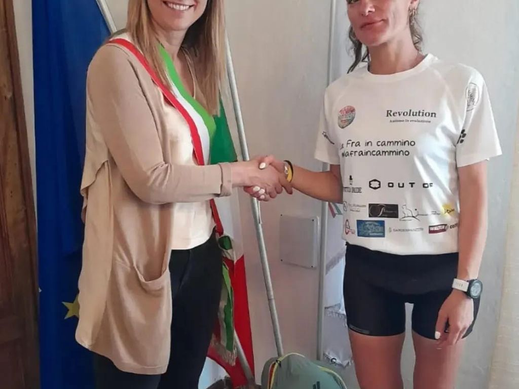 FOTO. Un infortunio alla gamba ne interrompe il viaggio, ma Francesca ...
