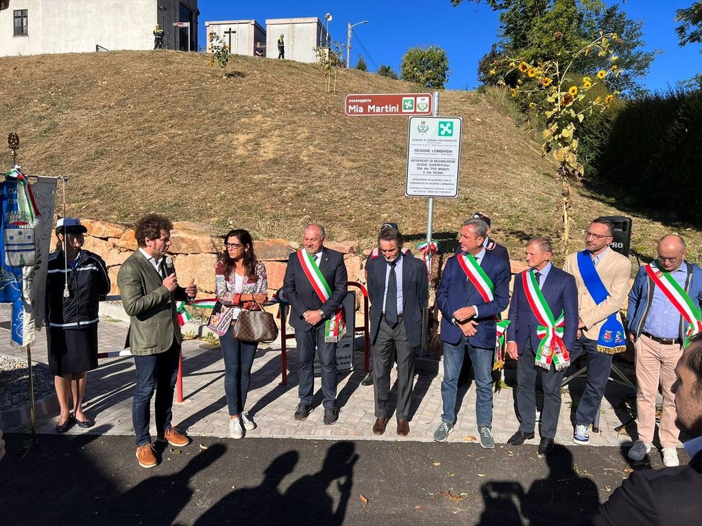 Cavaria con Premezzo, inaugurata stamattina la Passeggiata dedicata a ...