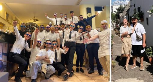 LA STORIA. "Chiuso per matrimonio": lo staff de La Paranza vola alle ...